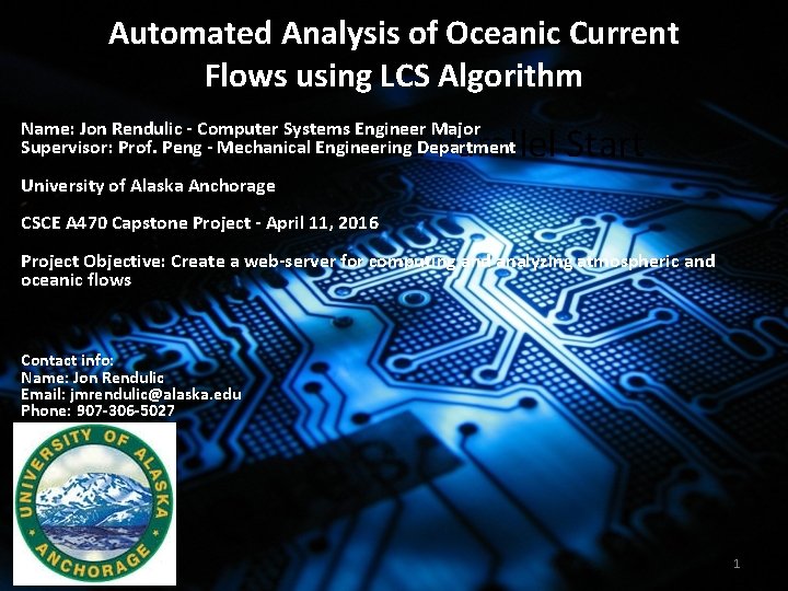Automated Analysis of Oceanic Current Flows using LCS
