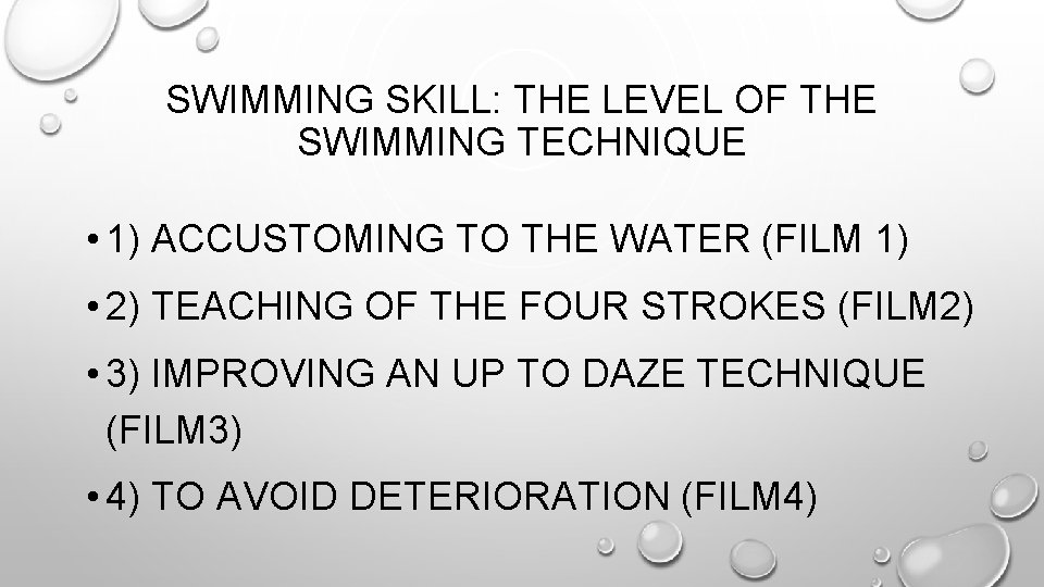 PREPARATION OF JUNIOR SWIMMERS IN HUNGARY DR CSABA