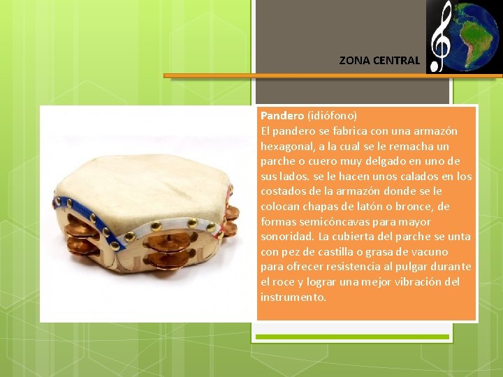 INSTRUMENTOS TRADICIONALES CHILENOS Y LATINOAMERICANOS CLASIFICACIN DE LOS