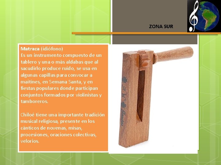 INSTRUMENTOS TRADICIONALES CHILENOS Y LATINOAMERICANOS CLASIFICACIN DE LOS