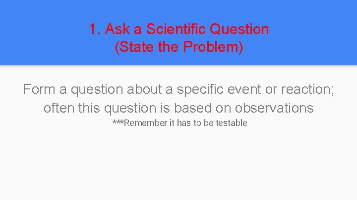 Scientific Inquiry and bottle flipping 8 th grade