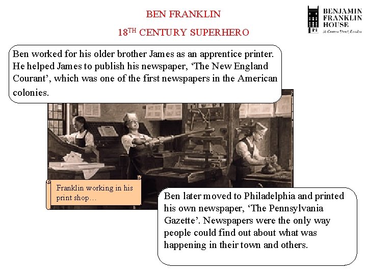 BENJAMIN FRANKLIN 18 TH CENTURY SUPERHERO PART 1