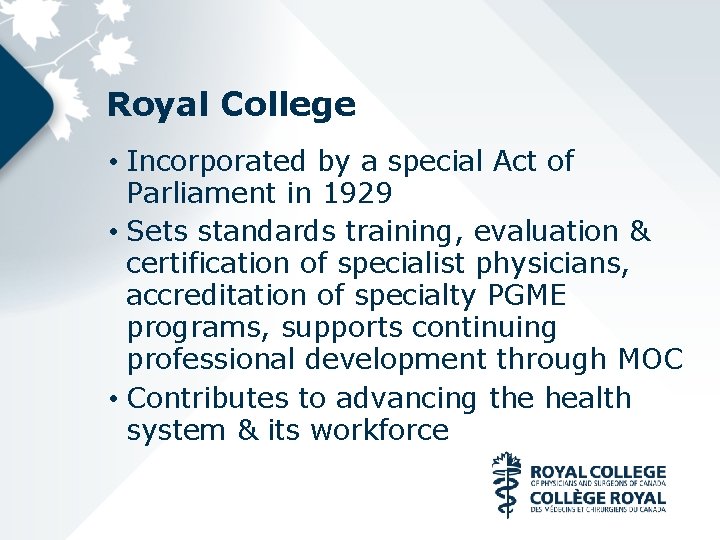 What are the RCPSC research interests aspirations future