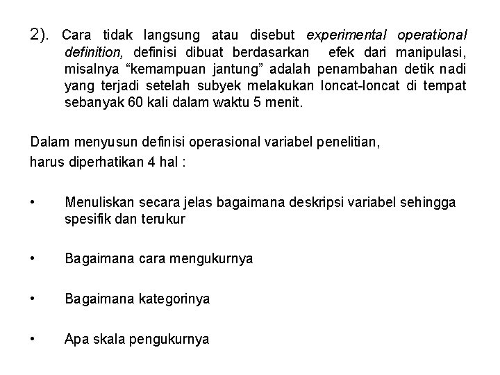 KERANGKA KONSEP DEFINISI OPERASIONAL DAN VARIABEL ABDUL AZIZ