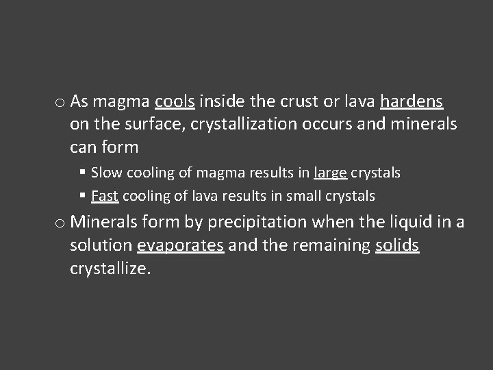 Chapter 13 Mineral Resources and Mining Lesson 1
