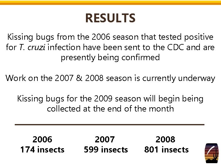 Analysis of Infection of Trypanosoma cruzi Causative Agent
