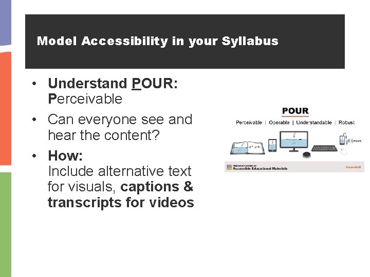 Applying The Basics of Universal Design for Learning