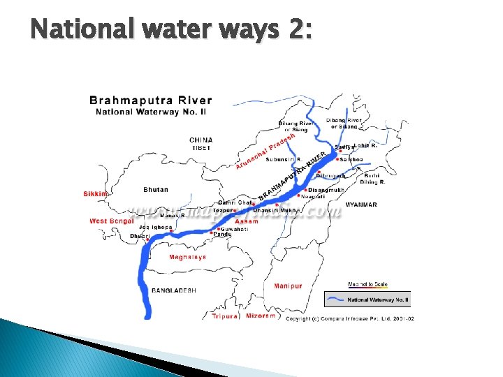Inland Water Transportation in India INLAND WATER TRASPORTATION