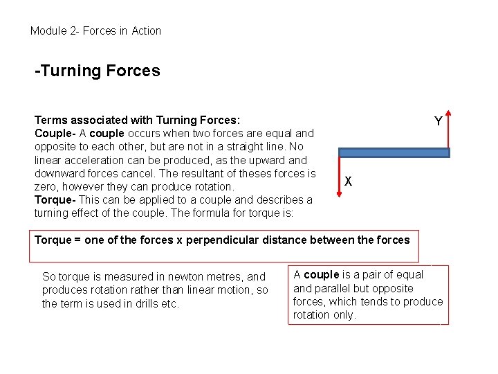 Physics Unit 1 Mechanics Module 1 Motion Physical