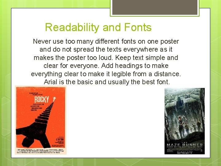 What makes a good film poster Here are