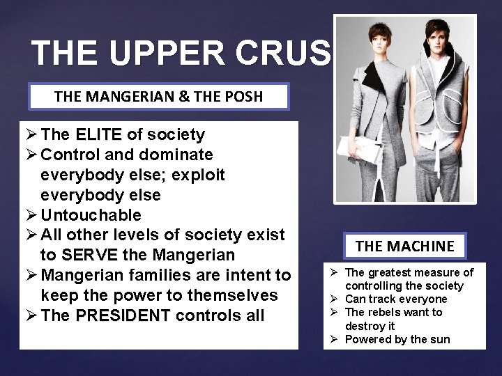 THE MARK MAIN CHARACTERS BY EDITH BULBRING AND