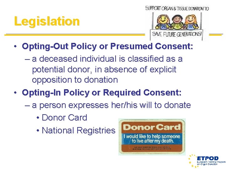 FAMILY APPROACH FOR ORGAN DONATION Essentials in Organ