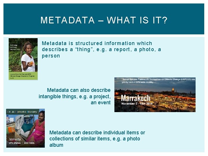 Introduction to Metadata Rebecca Brown Griffith University 17