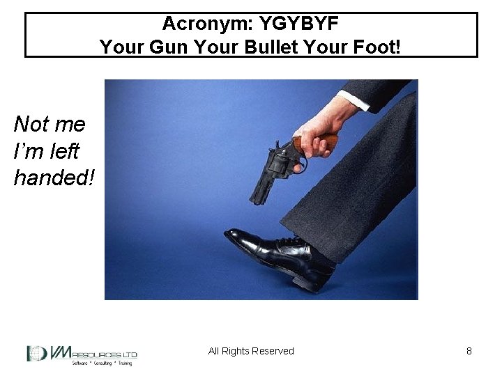 Technical Presentations David Kreuter All Rights Reserved 1