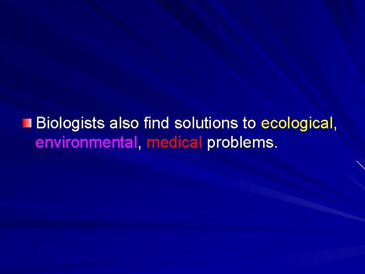 CHAPTER 1 BIOLOGY THE STUDY OF LIFE Section