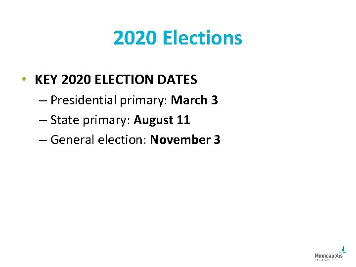 2020 is a BIG YEAR for MINNEAPOLIS Courtesy