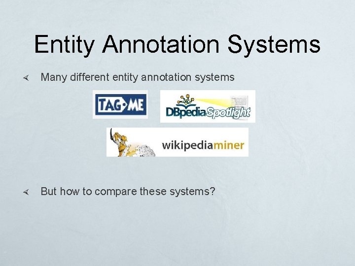 A Framework for Benchmarking EntityAnnotation Systems Source WWW