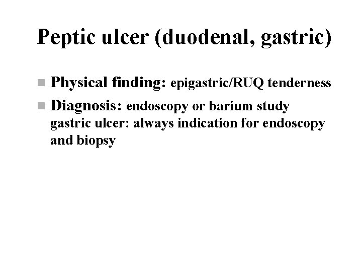 Common abdominal syndromes Gastroesophageal reflux disease GERD n