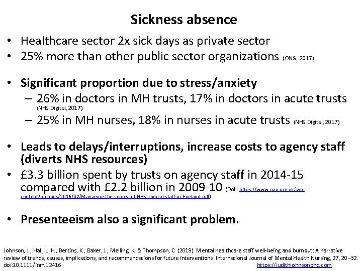 How healthcare staff wellbeing and burnout affect patient