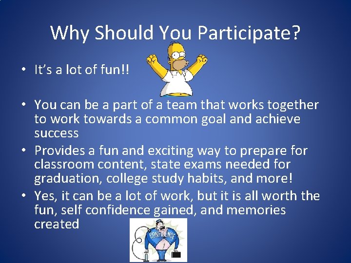 Knowledge Bowl Sponsored by Career Based Intervention CBI