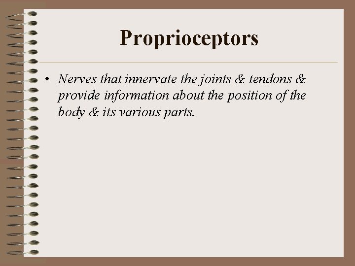 Nervous System Review Functions of the Nervous System