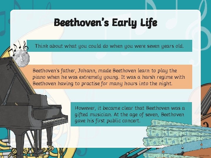Ludwig van Beethoven was born in Bonn Germany