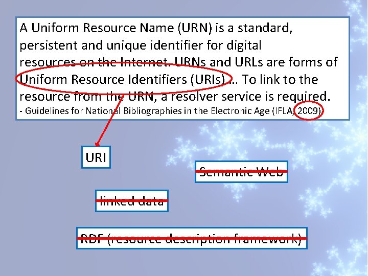 National libraries and identity in the Semantic Web