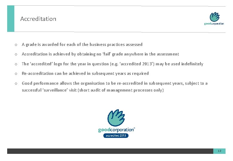 An introduction to Good Corporation A short history
