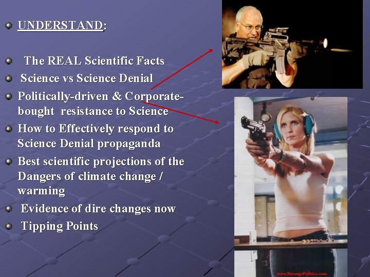 Climate Change Sustainable Development Truth Science Lies UNDERSTAND