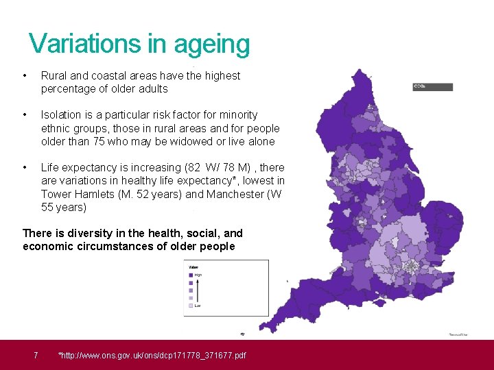 An ageing population a public health approach to
