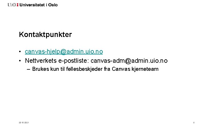 Fakultetsnettverket for Canvas 27 02 2019 Medlemmer https