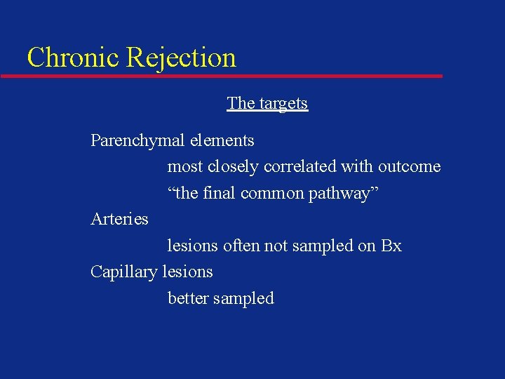 Update The Banff Schema for Renal Allograft Rejection