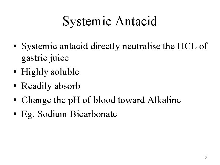 Drugs acting on digestive system Prepared by Mrs