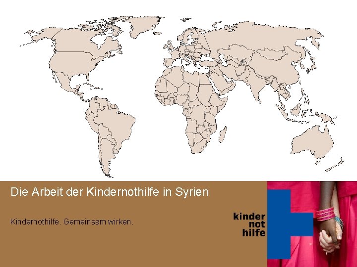 Die Arbeit der Kindernothilfe in Syrien Kindernothilfe Gemeinsam