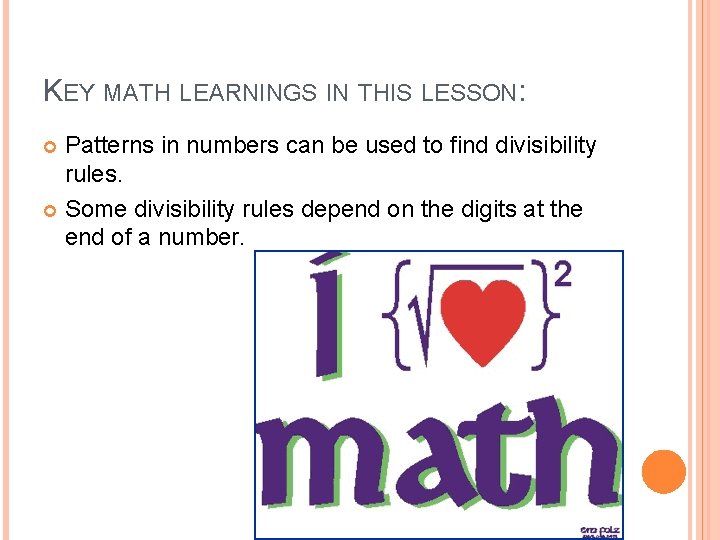PATTERNS AND RELATIONS Unit 1 IN THIS UNIT