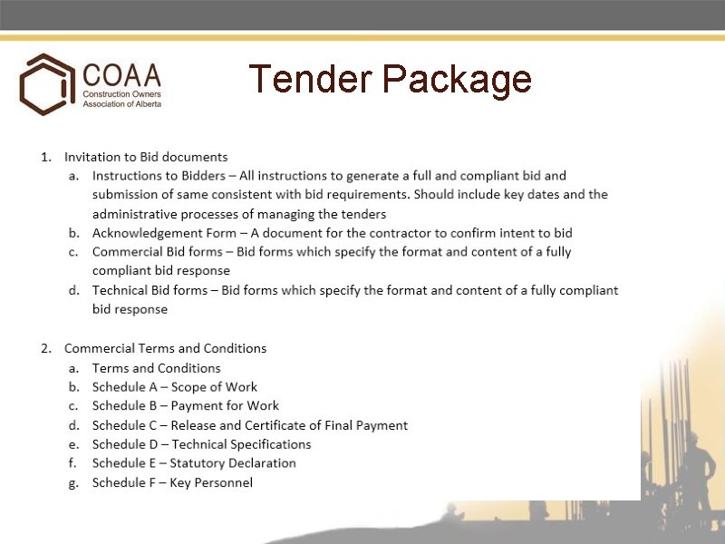 Contract Administrators Toolkit Best Practices XXIV Workshop Wednesday