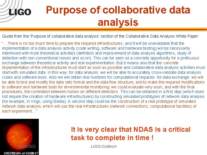 Laser Interferometer GravitationalWave Observatory LIGO Status of Network