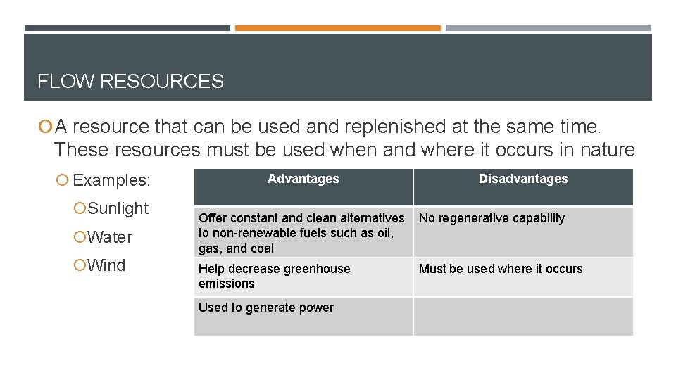 NATURAL RESOURCE GRADE 5 LESSON 1 UNIT LEARNING