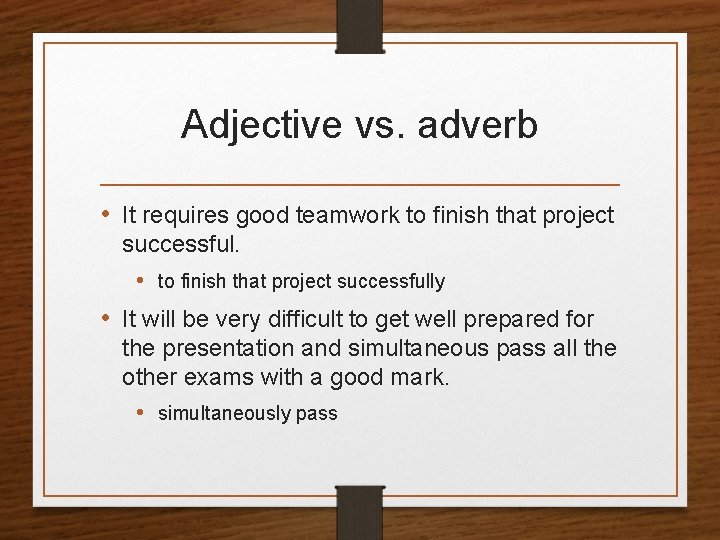 Technical Englisch Welcome Tenses Present perfect vs simple