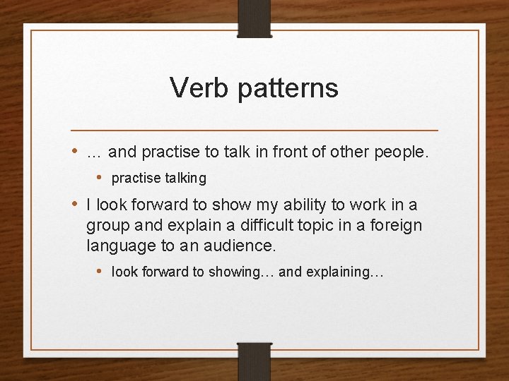 Technical Englisch Welcome Tenses Present perfect vs simple