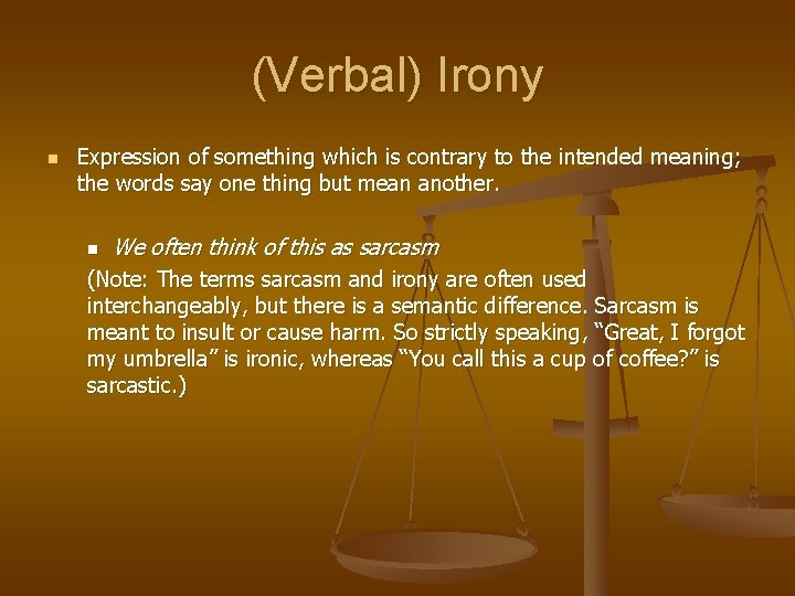 Rhetorical Devices Adapted from the Web Site of