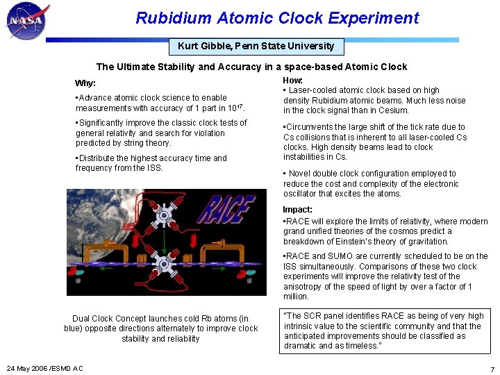 Laboratory Fundamental Physics Program at Exploration Systems Mission