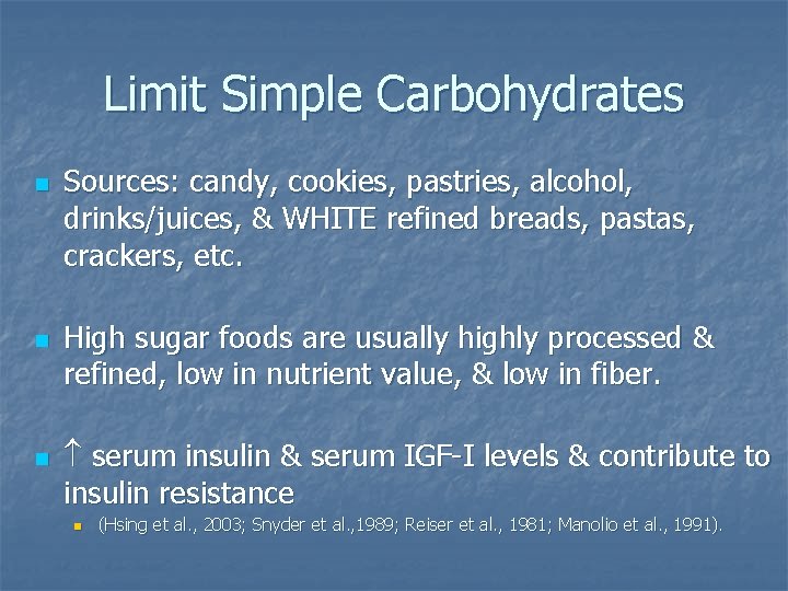 Nutrition Prostate Health Are they related Presented by