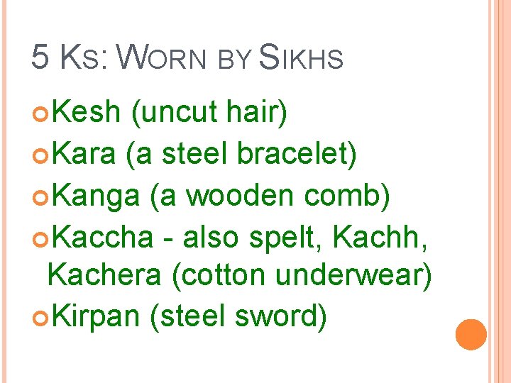 SIKHISM PROBLEM AND SOLUTION Problem People are stuck