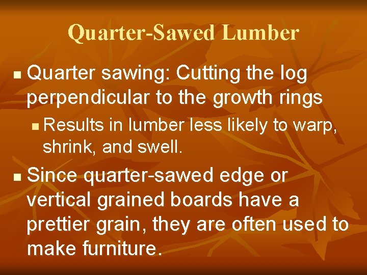 Lesson A 3 8 Selecting Lumber Next Generation