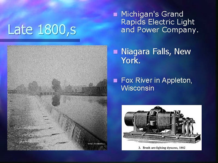 Hydropower 1700s n Bernard Forest de Early 1800s