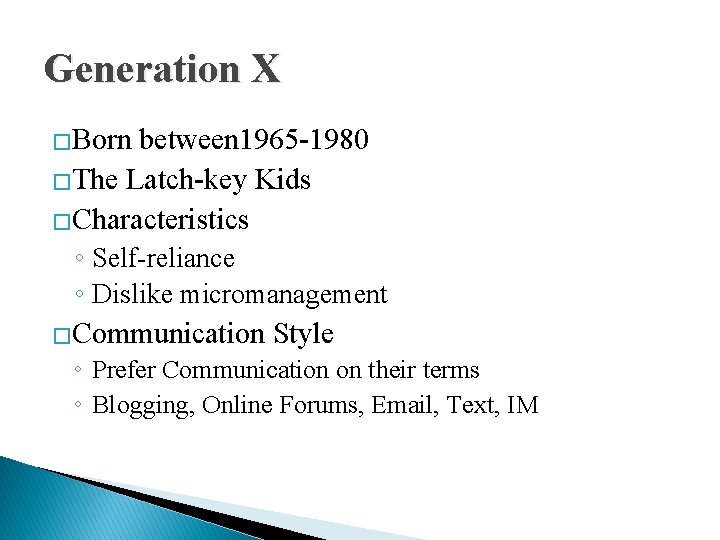 Cross Generational Communication By Joslin Kearse Introduction ...