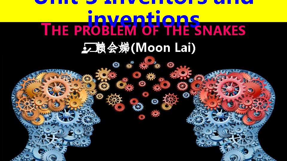 Unit 3 Inventors and inventions THE PROBLEM OF