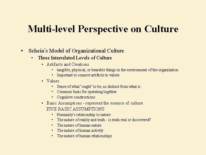 Organizational Culture Theory by Erlan Bakiev Ph D