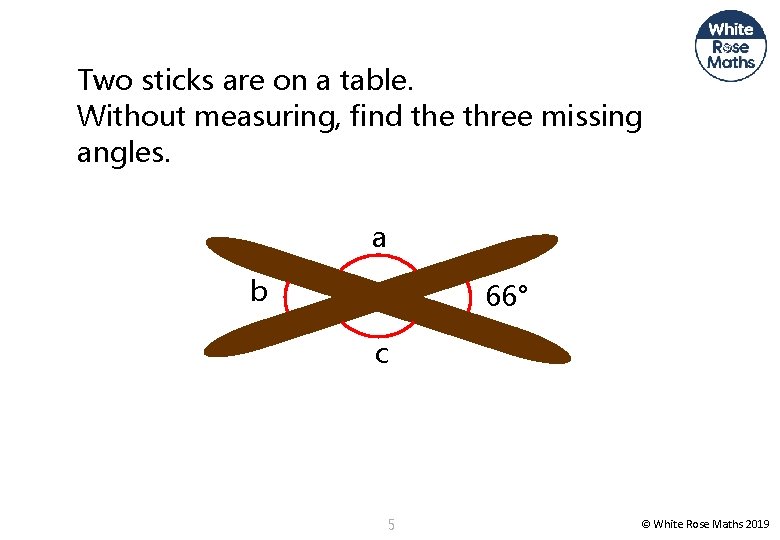 Here are two angles a b Angle b